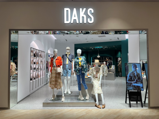 DAKS open a new shop at the first LaLaport in Taiwan - SANKYO SEIKO GROUP